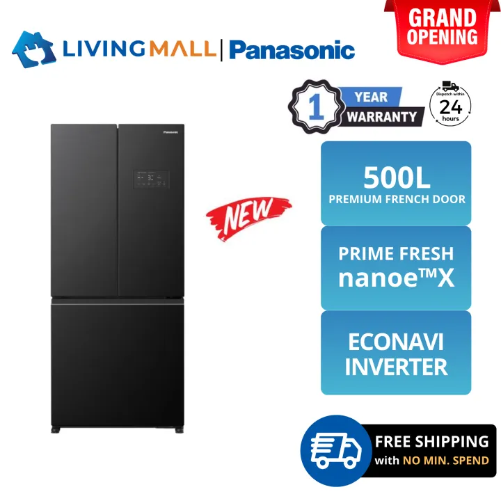 [FREE DELIVERY] PANASONIC NR-CW530H (500L) PREMIUM FRENCH DOOR ...