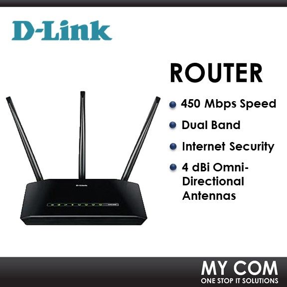 D-LINK DIR-629 N450 High Power Dual-Band WI-FI Router | Lazada