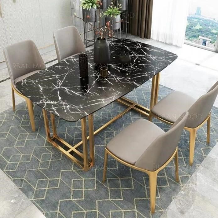TIARA Modern Marble Dining Table (Deliver In 4-8 Weeks) | Lazada Singapore