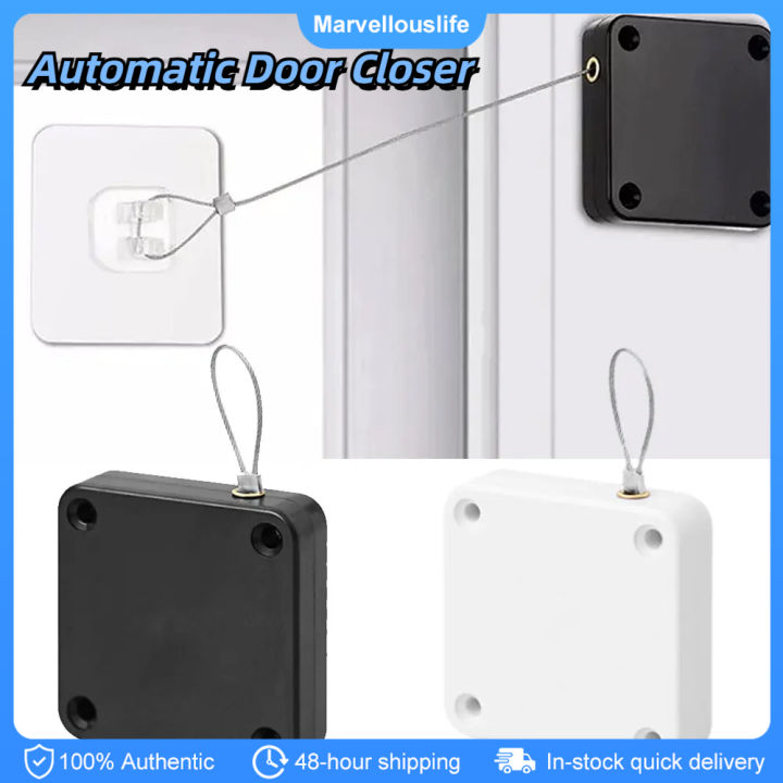 Automatic Door Closer Self Closing Door with Drawstring for Internal ...