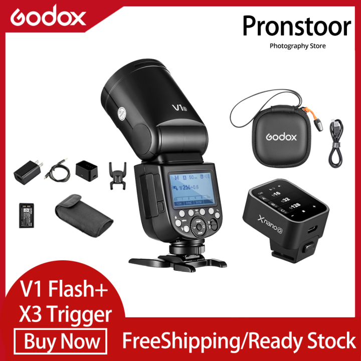 Godox V1 Speedlight V1S V1 V1C V1N V1S V1F V1O TTL HSS 1/8000s Li-ion ...