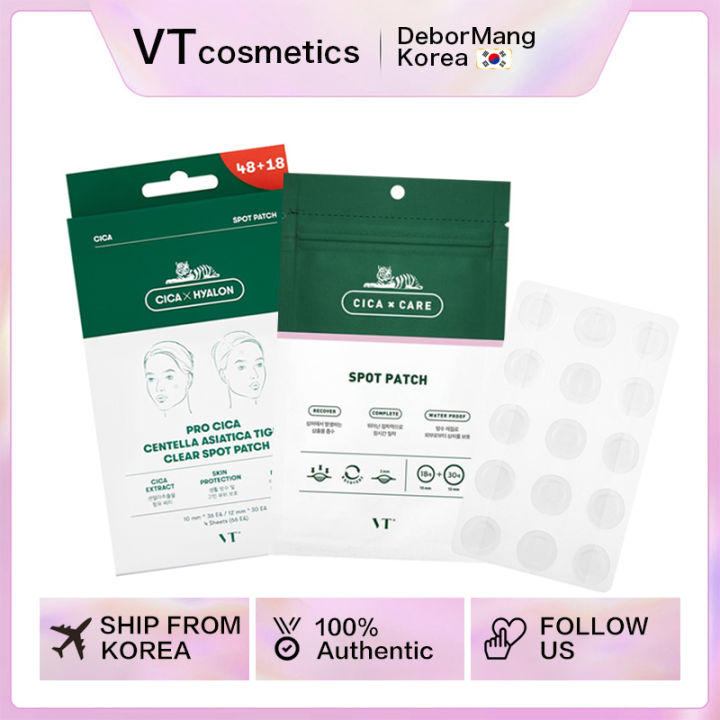 [VTCOSMETICS] VT Cica Spot Pimple Patch (48 patches) Acne careVT CICA ...