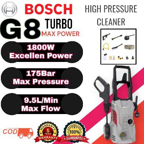 Bosch Style G8 Turbo Waterjet High Pressure Cleaner Waterjet Sprayer ...