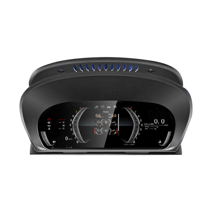 High Resolution LCD Instrument Panel 4 Interfaces Styles Real Time ...