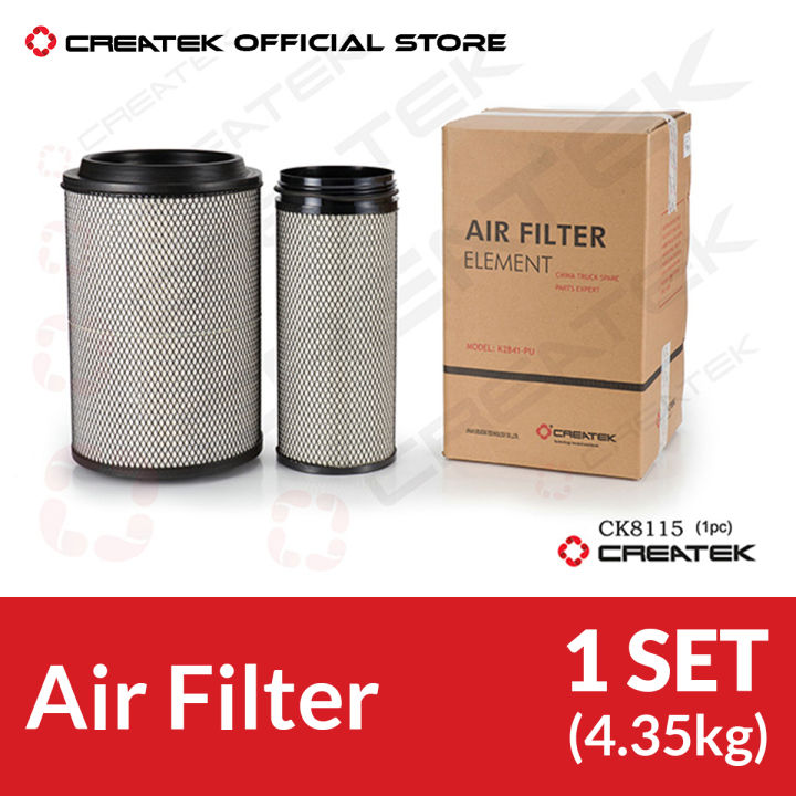 Air Filter WG9725190102/3 (K2841) Howo WD615 280x410mm | Lazada PH
