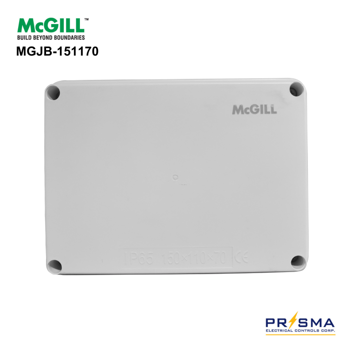 McGILL Weatherproof Junction Box 150x110x70mm MGJB-151170 (WHITE ...