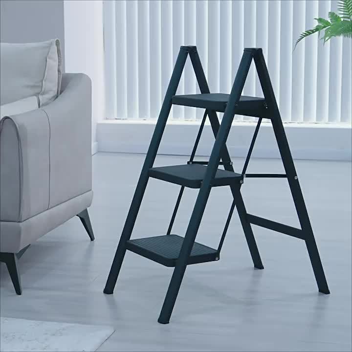 LZD Kentai Household Ladder Thickened Folding Stair Multi-Functional ...