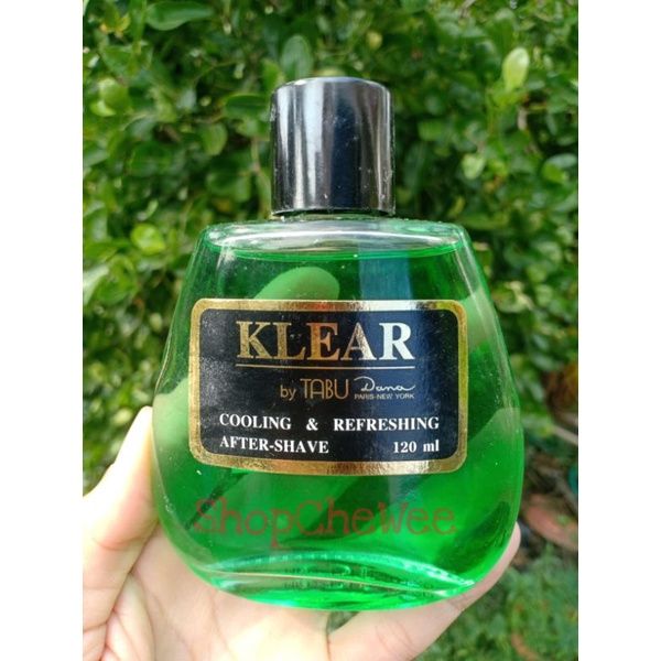 KLEAR By Tabu cooling&refreshing Aftershave 120 ml. เคลีย บาย ตาบู อาฟเตอร์เชฟ ขนาด 120 มล. ...