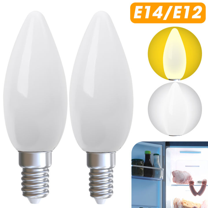 Mini Pointed Refrigerator Led Energy-saving Light Bulb E14/e12 Small ...