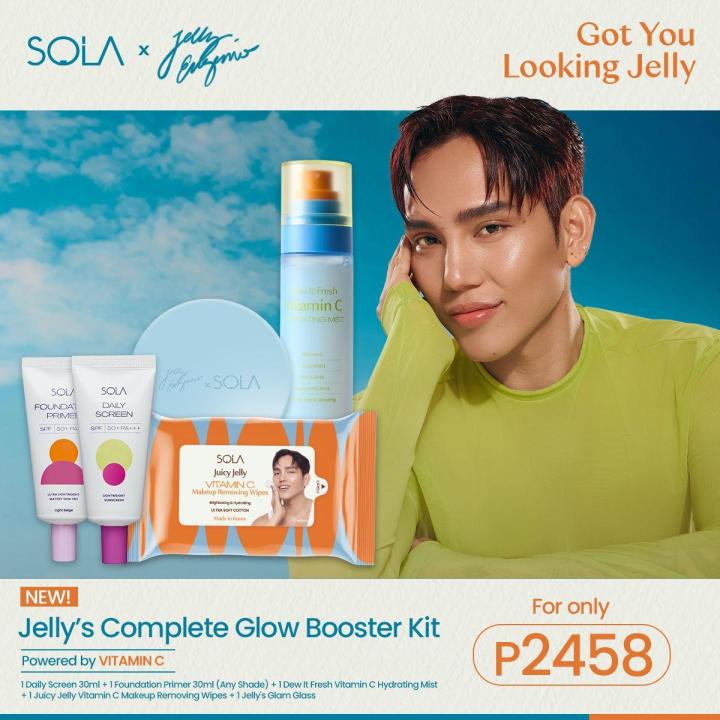 SOLA x Jelly Eugenio: Jelly's Complete Booster Kit (Foundation Primer ...
