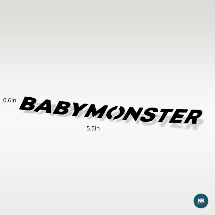 Babymonster Baemon Vinyl Decal Kpop Waterproof Sticker | Lazada PH