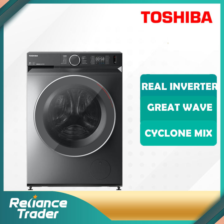 TOSHIBA 10.5KG FRONT LOAD WASHER TW-BK115GF4M(SK) WASHING MACHINES - MESIN BASUH | Lazada