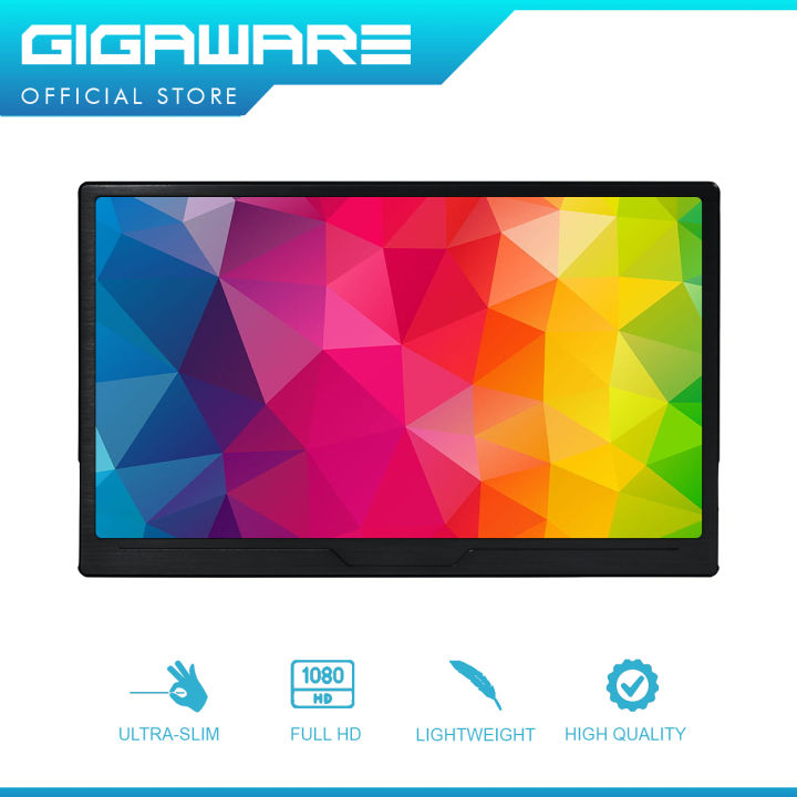 Gigaware Portable Display Monitor IPS15.6 inch / IPS13.3 inch Notebook ...