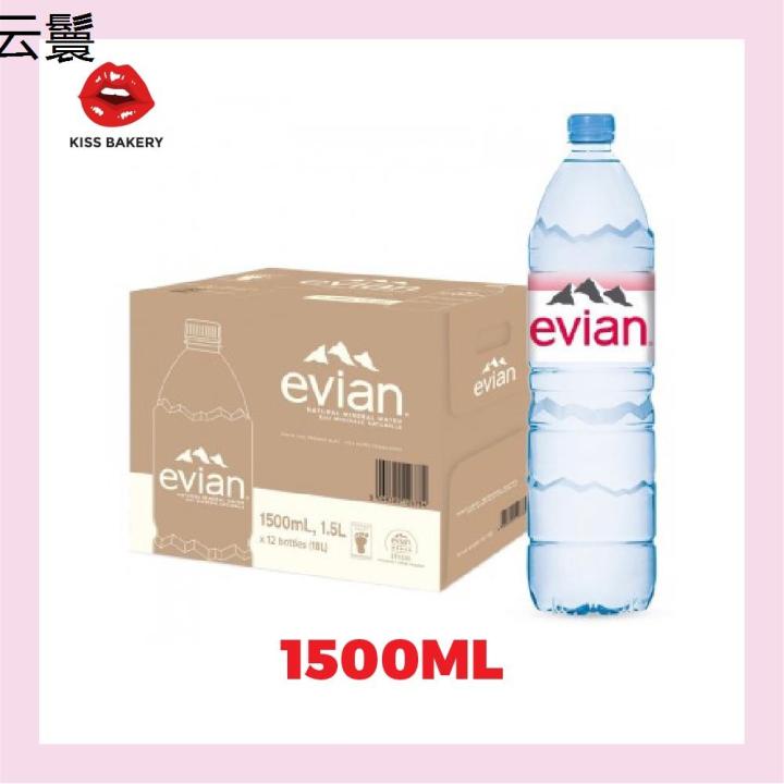 Natural mineral water ♔Evian Natural Mineral Water 1.5L x 12 btls ...