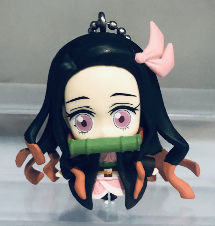 Bandai Japan Demon Slayer Wobbly Keychain - Nezuko Kamado - Japan ...