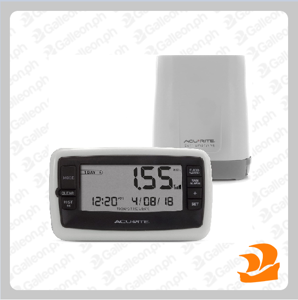 AcuRite Wireless Digital Rain Gauge with Self-Emptying Collector with ...