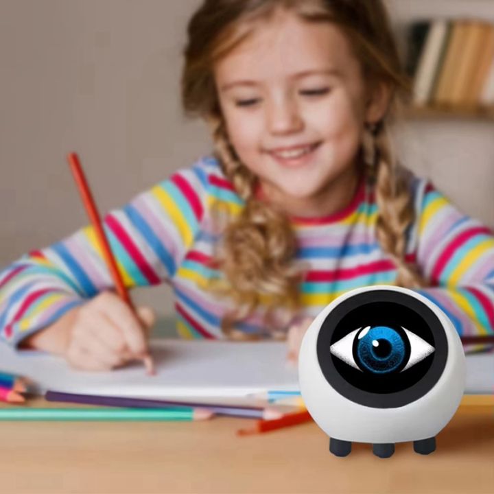 XiaoZhi Clock Desktop Ornament AI Voice Chat Robot ESP32-S3 1.28inch ...