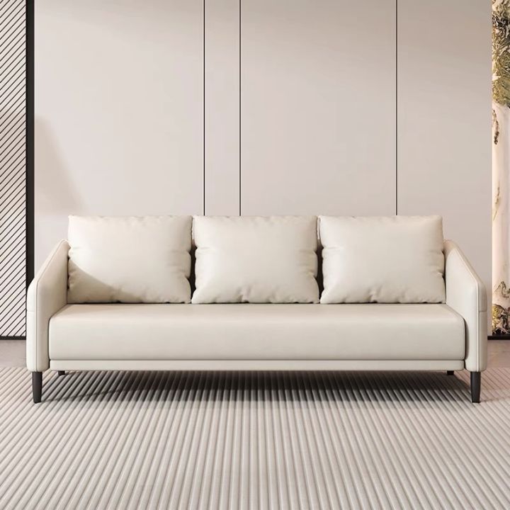 Nordic small unit sofa simple modern rental housing living room ...