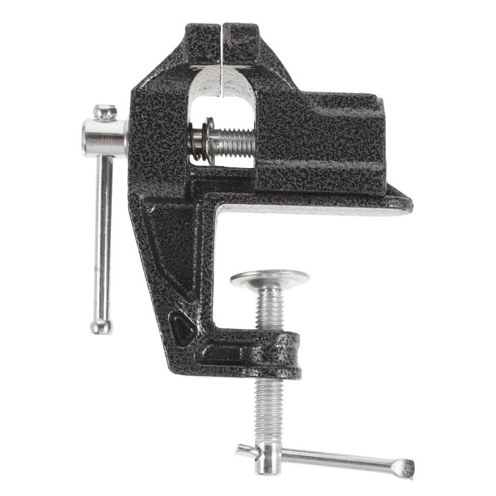 Pipe Vise Wood Tool Table Mini Rotary Bench Clamp Steel Welding Clamps ...