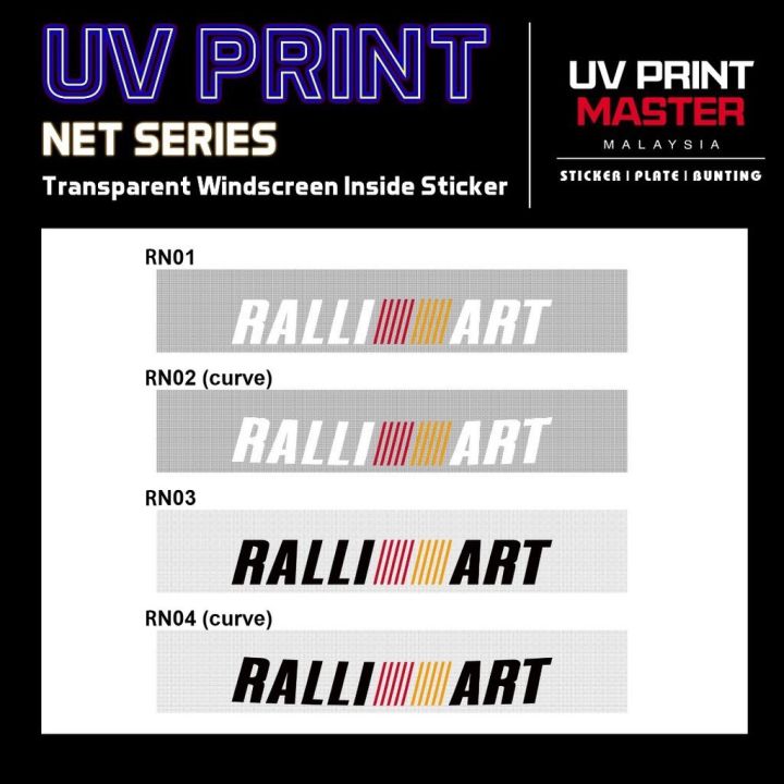 Car Windscreen Sticker Inside Windshield Sticker Rally Art Sticker ...