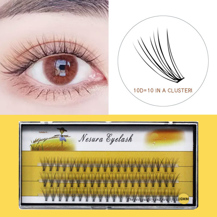 Ub DIY Eyelash Extensions Fish Tail Eyelashes Natural Grafted False ...