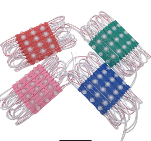 10PCS 3 LED Light Module with lens 12V DC with Adhesive for Piso WiFi ...