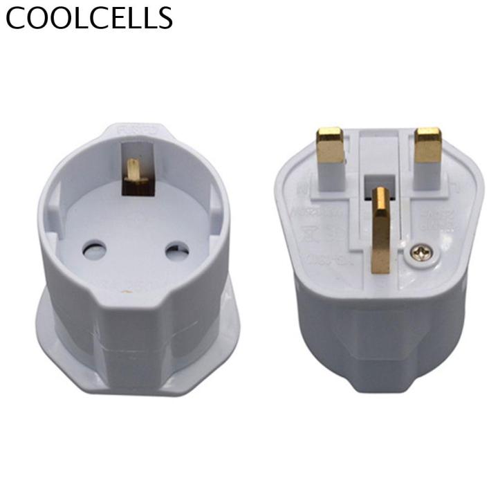 COOLCELLS Professional Fused Universal AC Mains New European Euro EU 2 ...