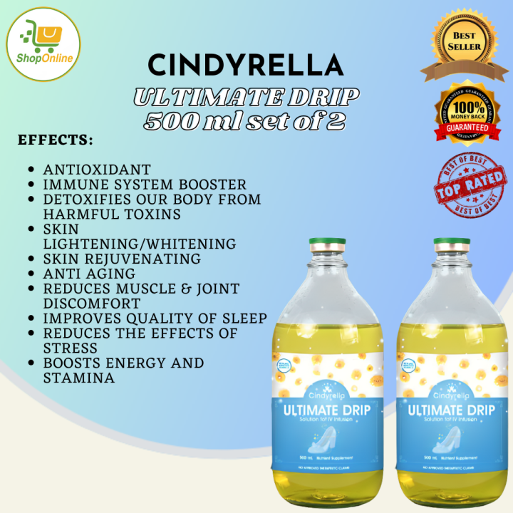 CINDYRELLA ULTIMATE DRIP 500ml (SET OF 2) : Ultimate Whitening ...