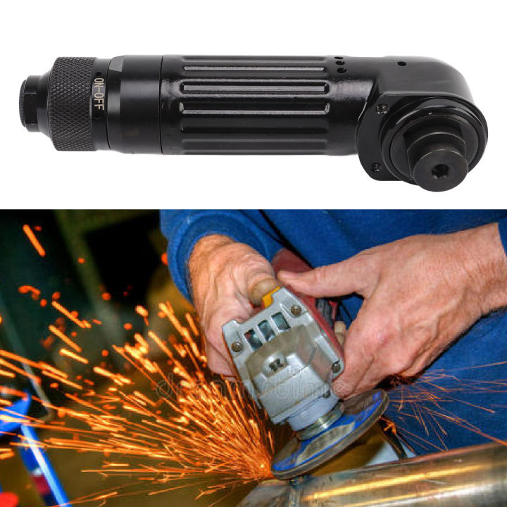 Pneumatic Angle Grinder Air Powered Grinder 3/8 Inch Inlet Port ...