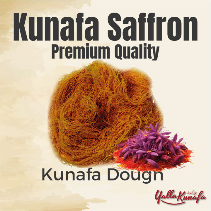 Kunafa Dough / Pastry / Kataifi Saffron Kunafa Dough 500g - 1Kg by ...