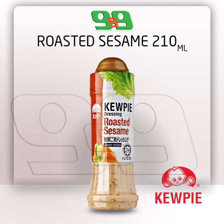 READY STOCK! KEWPIE DRESSING ROASTED SESAME 210ML | Lazada