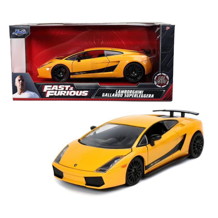 Jada 1/24 Scale Fast & Furious Lamborghini Gallardo Superleggera Die ...