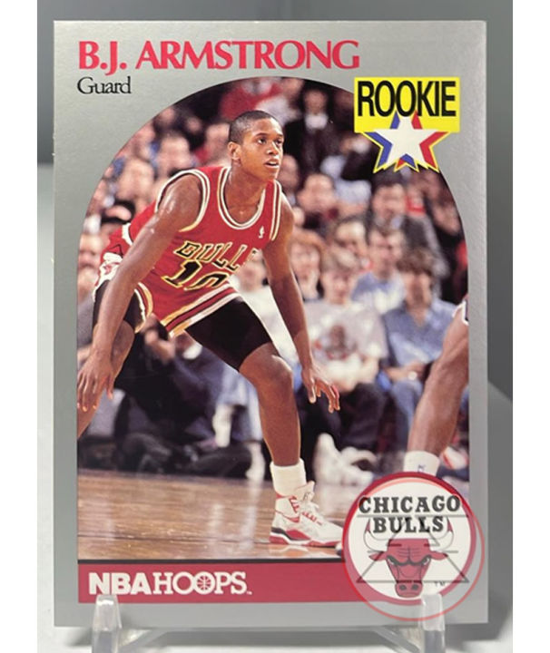 B.J. Armstrong RC 1990 NBA Hoops Rookie no. 60 NBA card | Lazada PH