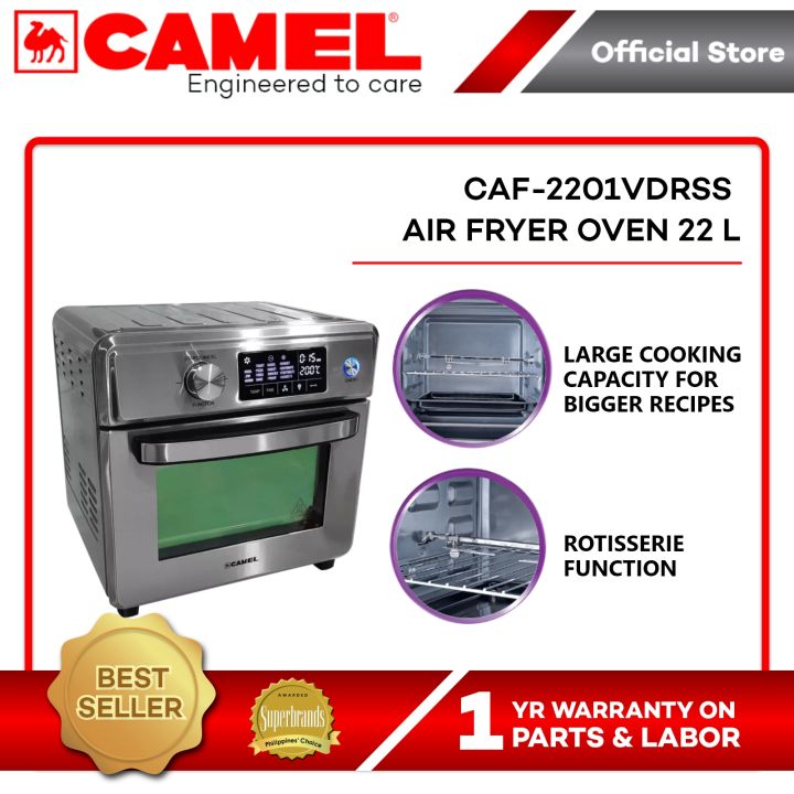 Camel CAF-2201VDRSS Air Fryer Oven 22 L (Stainless Steel) | Lazada PH