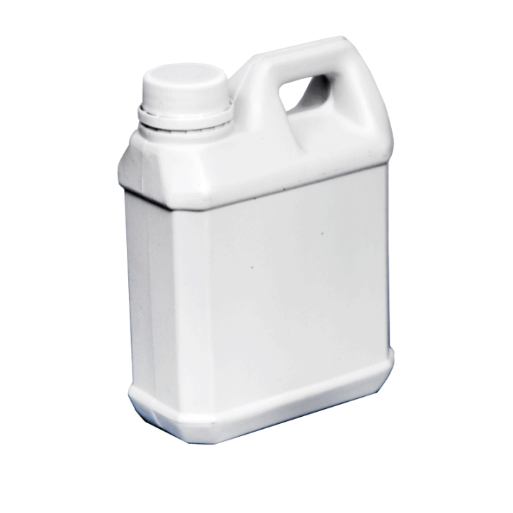 Jerigen 1 Liter BP / Jerigen 1 Liter Kotak Pendek HDPE Warna Putih ...