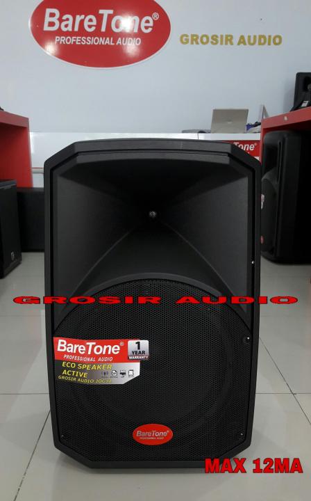 BARETONE SPEAKER AKTIF 12INC MAX12MA | Lazada Indonesia