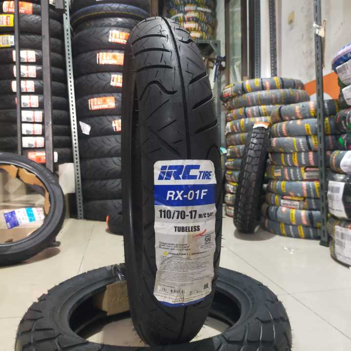 Ban Motor IRC RX 01 F 110/70 Ring 17 Original Ban Tubeles Free Pentil | Lazada Indonesia
