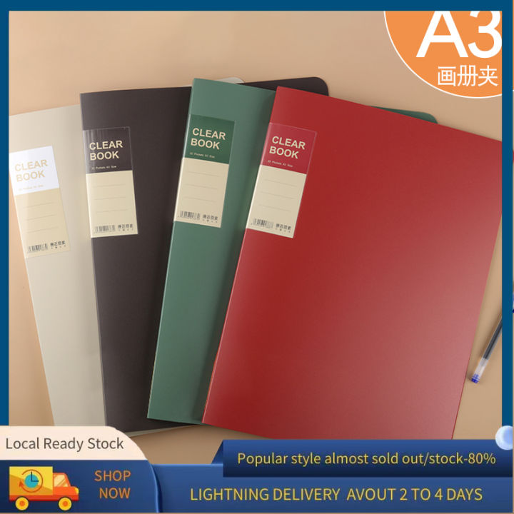 A3 Album of Painting Sketch Board 8K Folder for Drawing Paper Buggy Bag ...