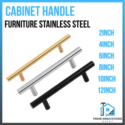 PID(PER PIECE) Stainless Steel 304 Drawer Handle Wardrobe Cabinet ...