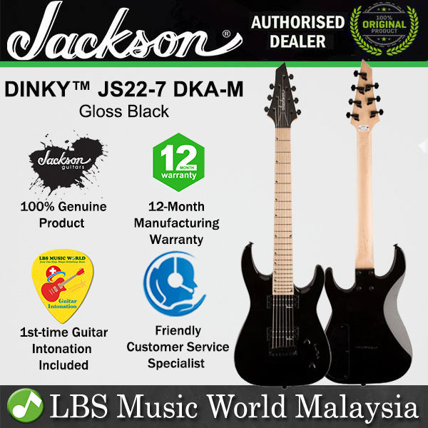 Jackson JS22-7 DKA-M 7 String Dinky Body Special Edition Electric ...