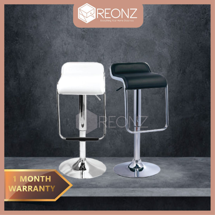 REONZ Tizi Swivel Bar Stool Chair Counter Kitchen modern bar chair Height Adjustable Cushion ...