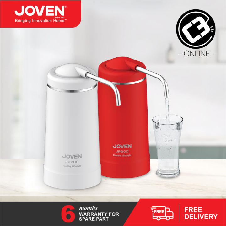 JOVEN JP200 Water Purifier / Water Filter (Red / White) | Lazada