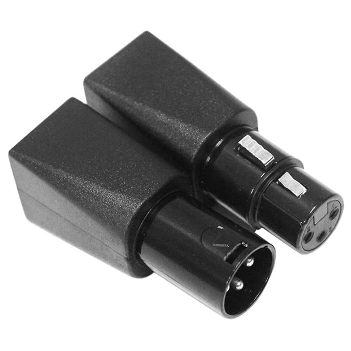 DMX to RJ45 Connector RJ45 Ethernet to 3 Pin XLR DMX Female & Male ...