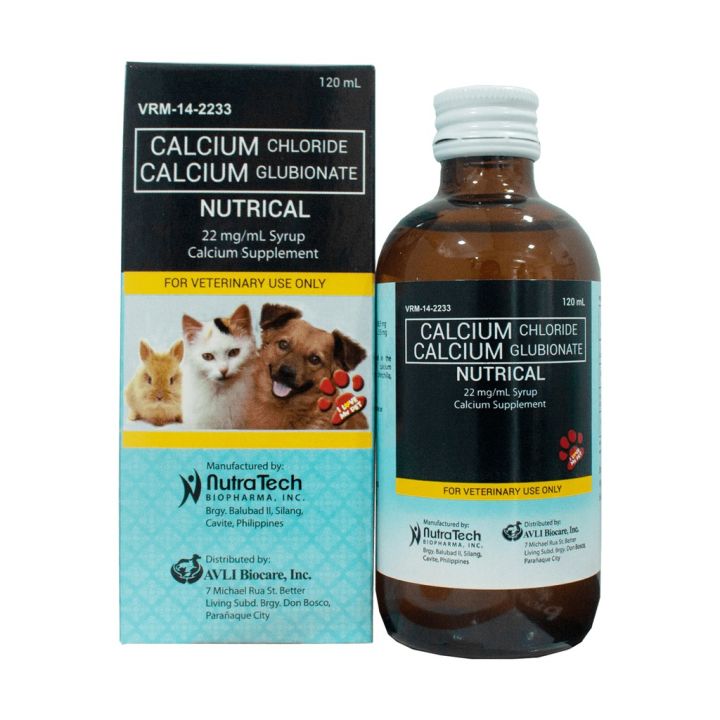 [ ZOIC PETMARKET ] Nutrical Calcium Syrup for Dogs & Cats 120ml | Lazada PH