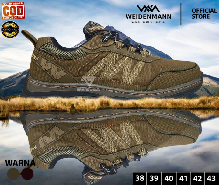 Weidenmann Weidenman sepatu gunung hiking outdoor anti slip pria laki ...