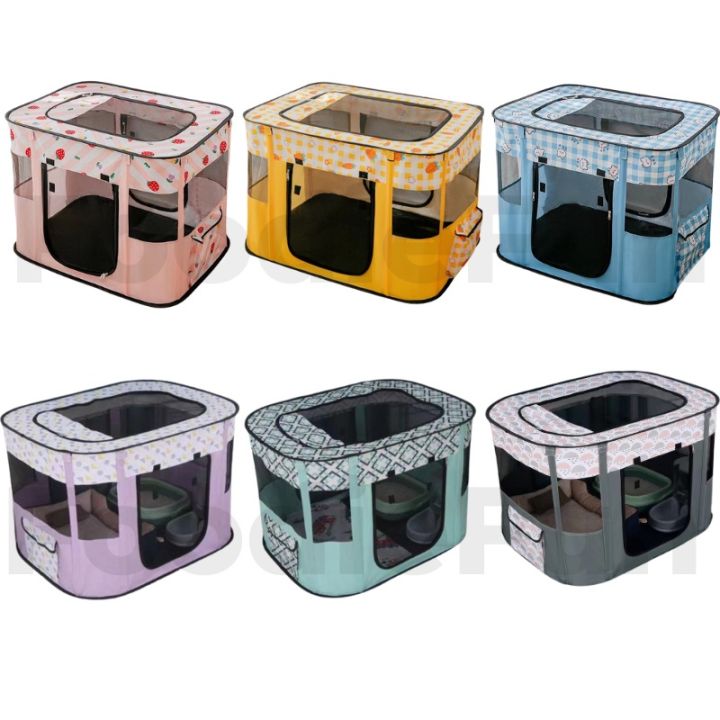 New Portable Square Cat Cage /Cat Tent Cat Delivery Room Circle/ Bilik ...