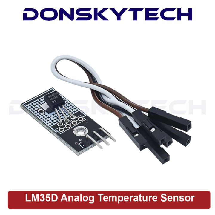 LM35 LM35D Analog temperature sensor Module + Cable | Lazada PH LM35 LM35D Analog temperature sensor Module + Cable | Lazada PH