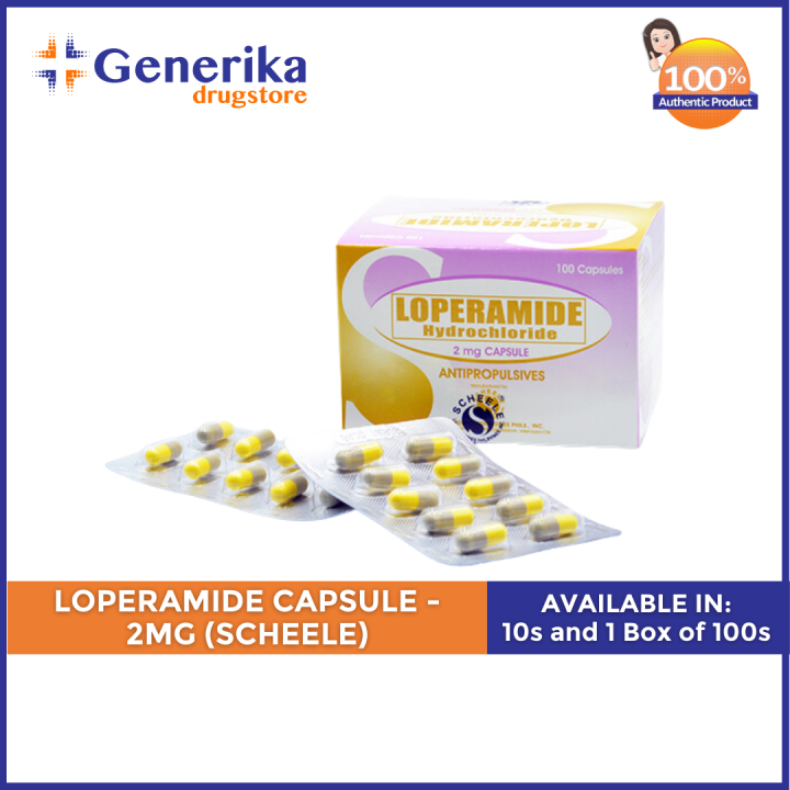Scheele - Loperamide Capsule 2mg | Lazada PH