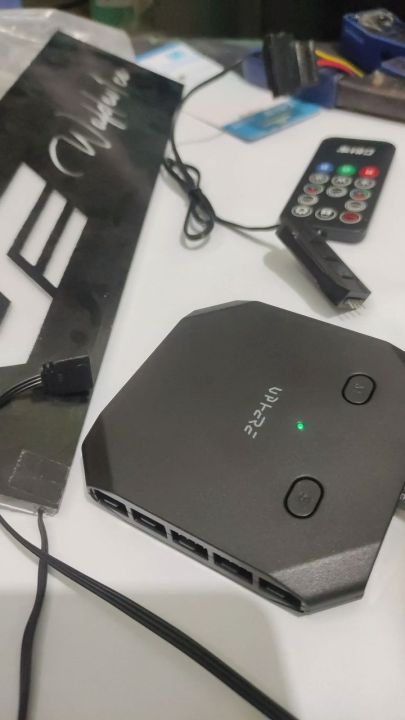 UpHere 12V 4PIN RGB HEADER to 5V 3PIN ARGB SYNCHRONIZED AURASYNC ...