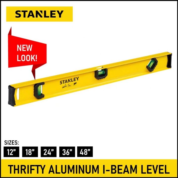 Stanley Level Bar Thrifty Aluminum I-Beam Level / Torpedo Magnetic ...